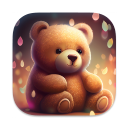 MacOS and Web App Icon 60 Teddy Bear